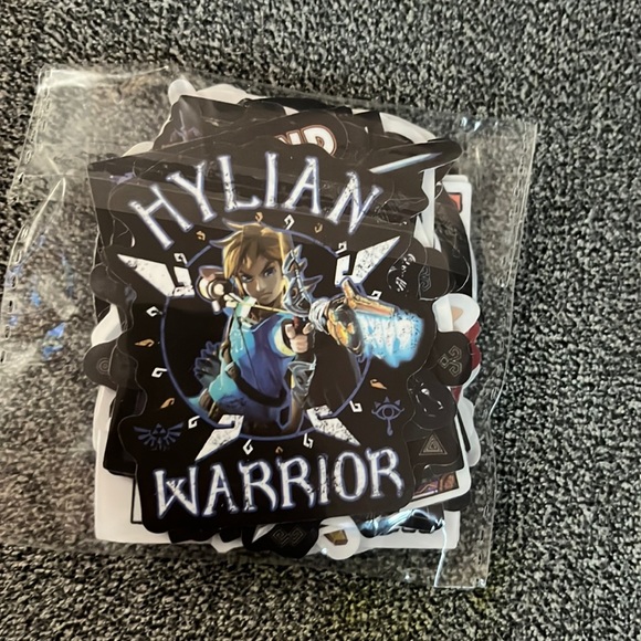No Brand | Accessories | Zelda 5 Pcs Sticker Set Japanese Anime | Poshmark